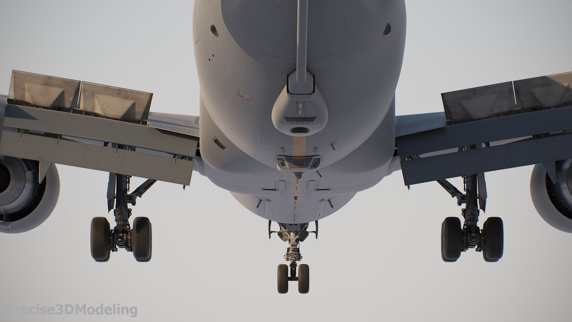 Boeing KC-46 Pegasus Tanker Advanced Aerial Refueler 3D - TurboSquid ...