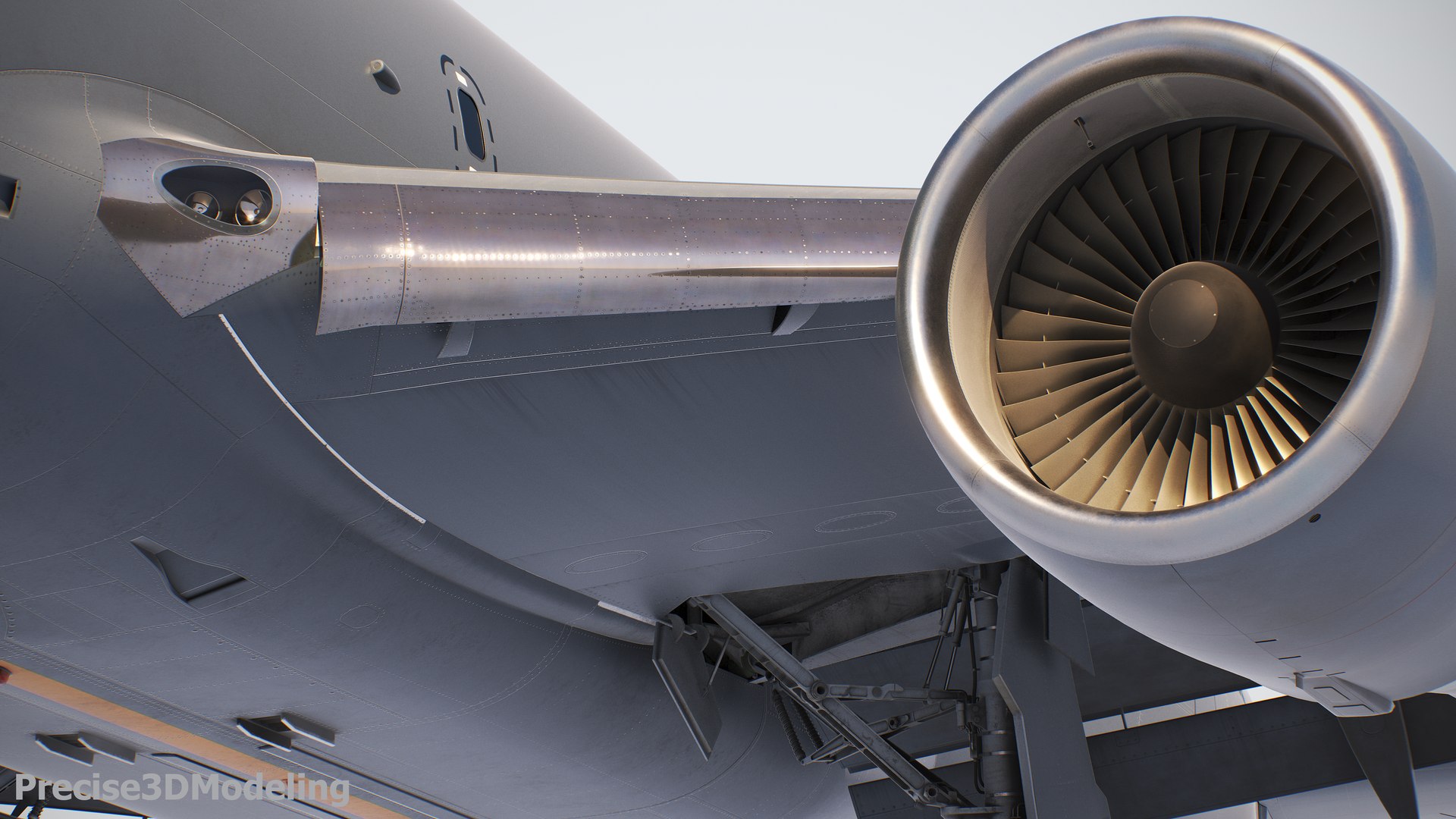 Boeing KC-46 Pegasus Tanker Advanced Aerial Refueler 3D - TurboSquid ...