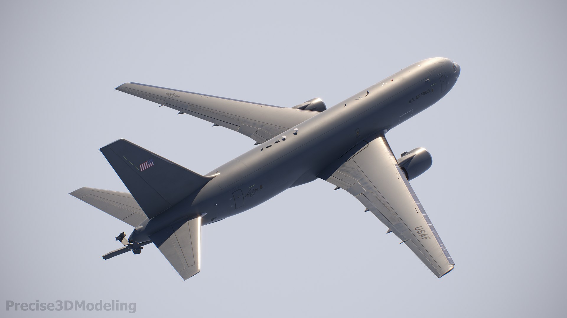 Boeing KC-46 Pegasus Tanker Advanced Aerial Refueler 3D - TurboSquid ...