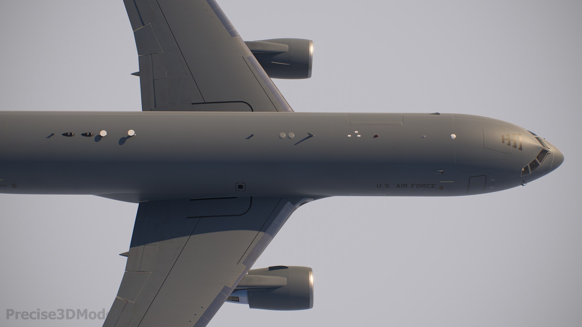 Boeing KC-46 Pegasus Tanker Advanced Aerial Refueler 3D - TurboSquid 1886837