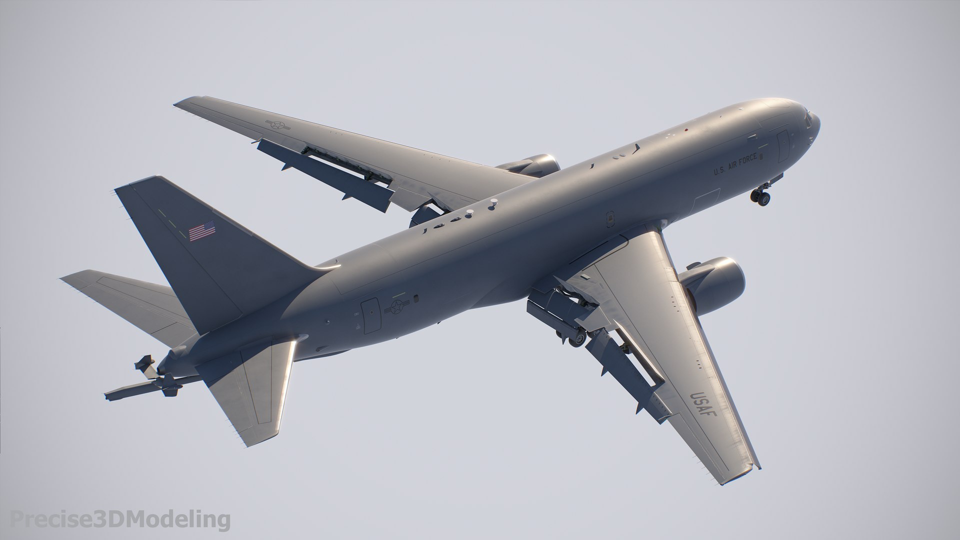 Boeing KC-46 Pegasus Tanker Advanced Aerial Refueler 3D - TurboSquid ...