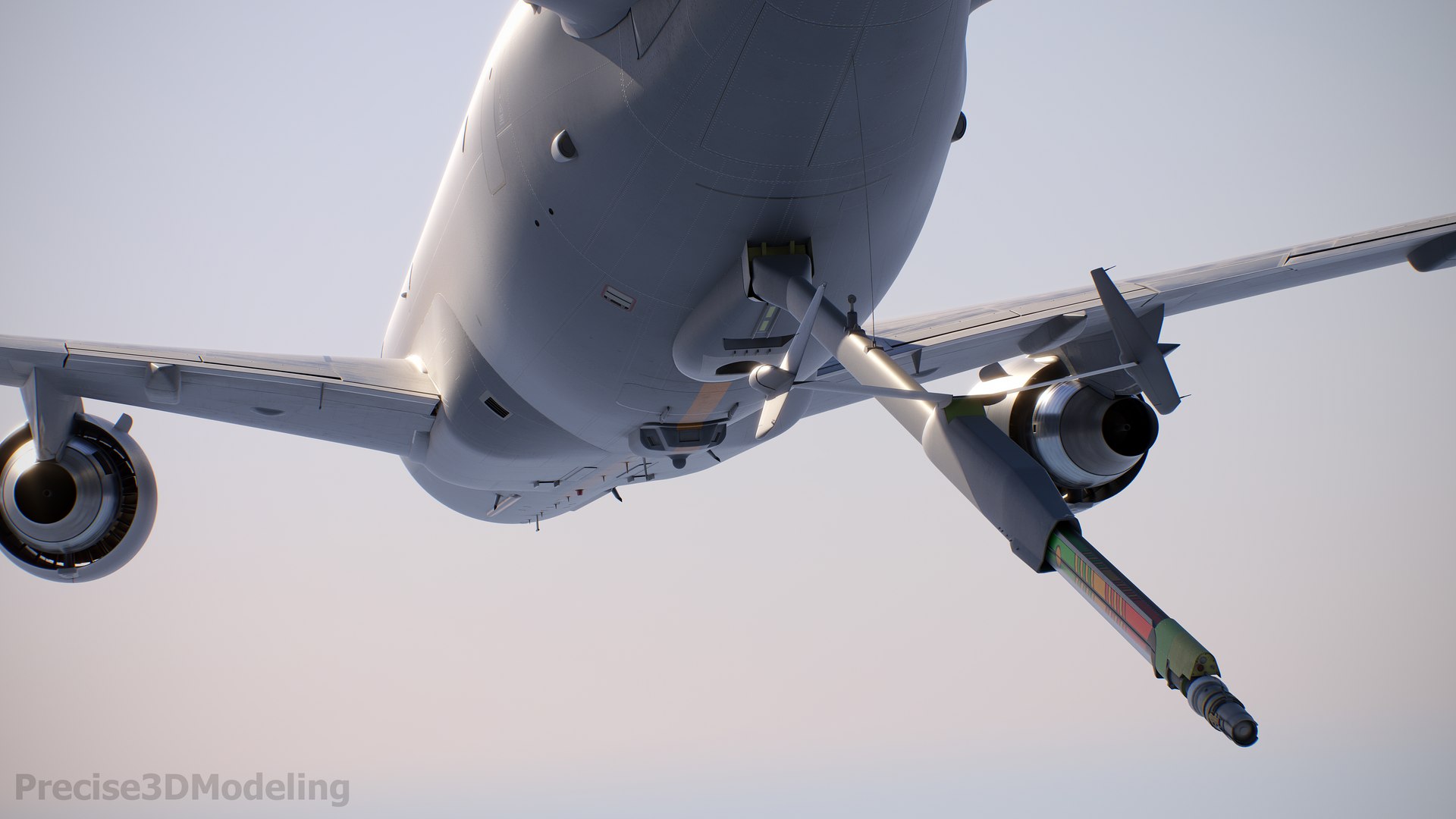 Boeing KC-46 Pegasus Tanker Advanced Aerial Refueler 3D - TurboSquid ...