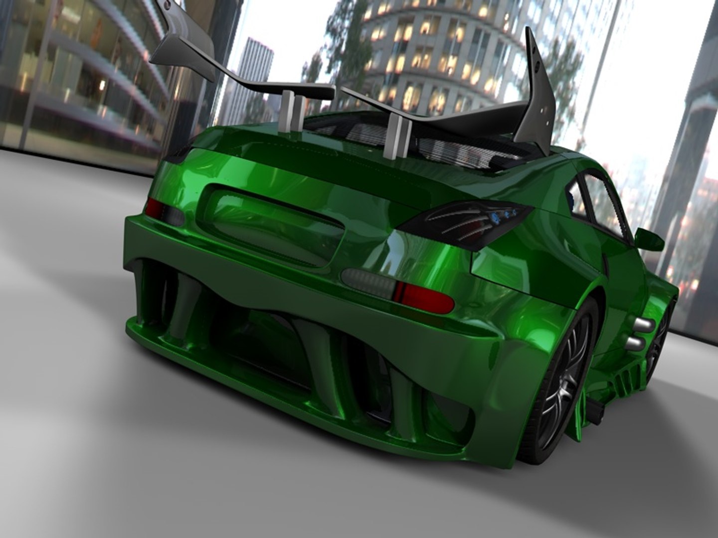 Free C4d Model 350z