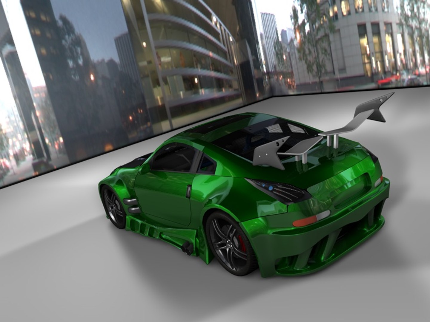 Free C4d Model 350z