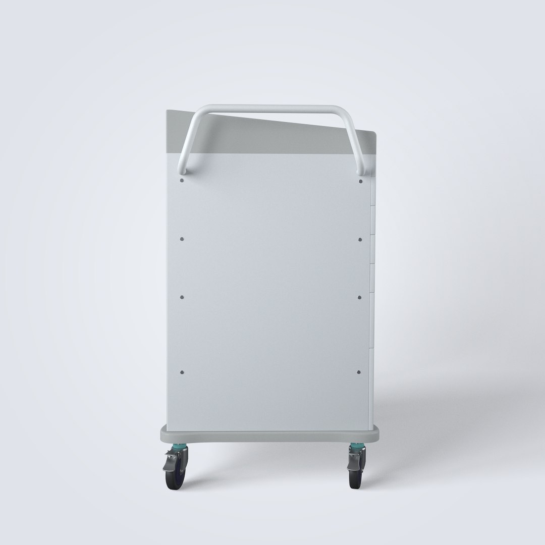 Supply Cart Medical 3D Model - TurboSquid 1157549