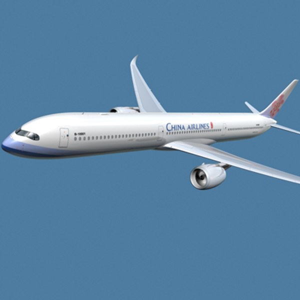 3D модель A350-1000 Китай - TurboSquid 440311