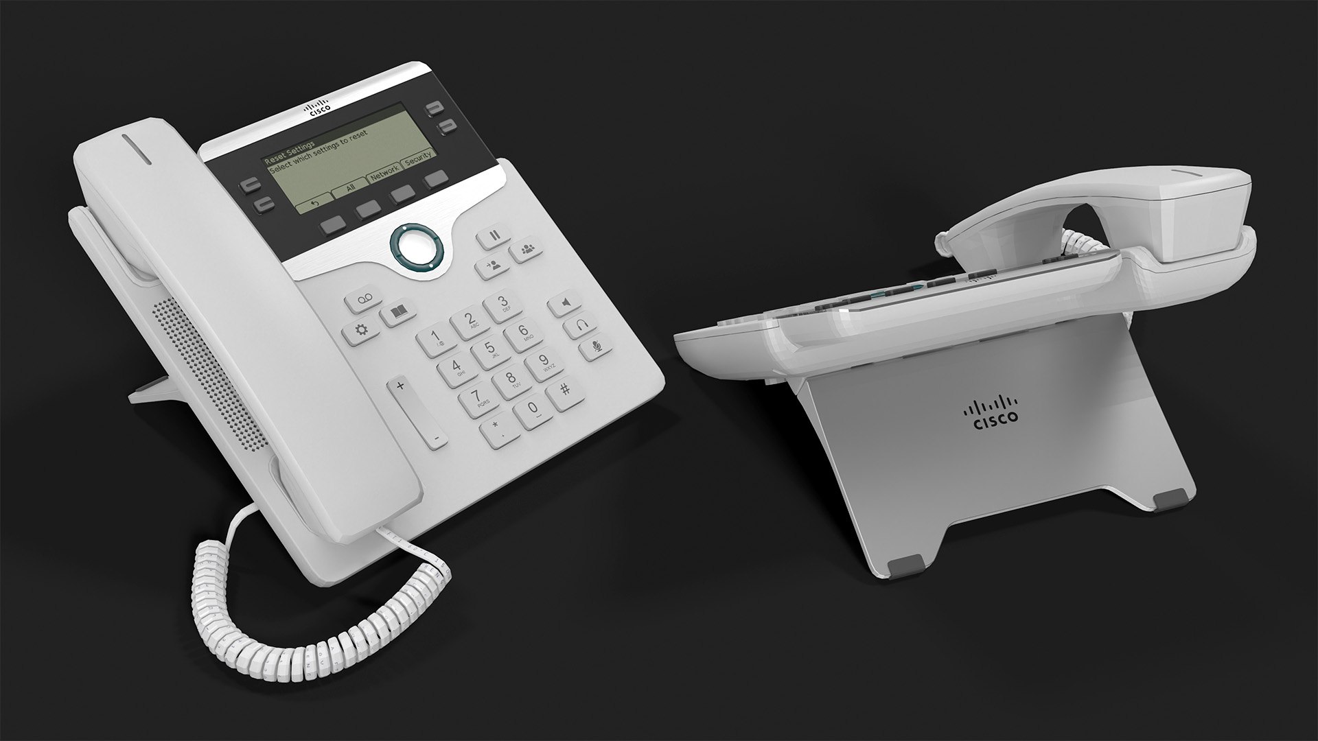 Cisco Office Desk Phone 3D Model - TurboSquid 2279306