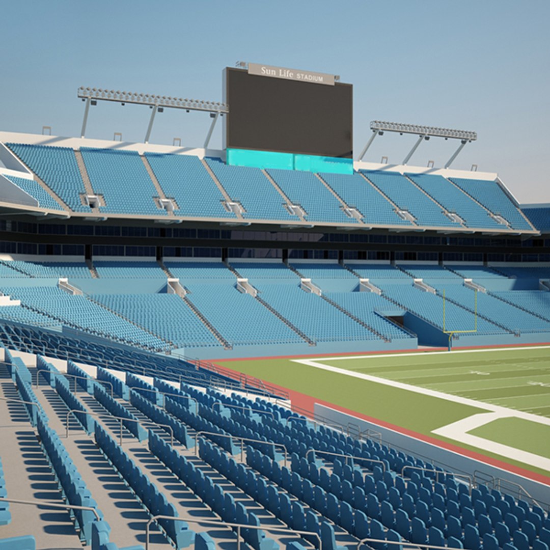 Sun Life Stadium 3D Model - TurboSquid 1199921