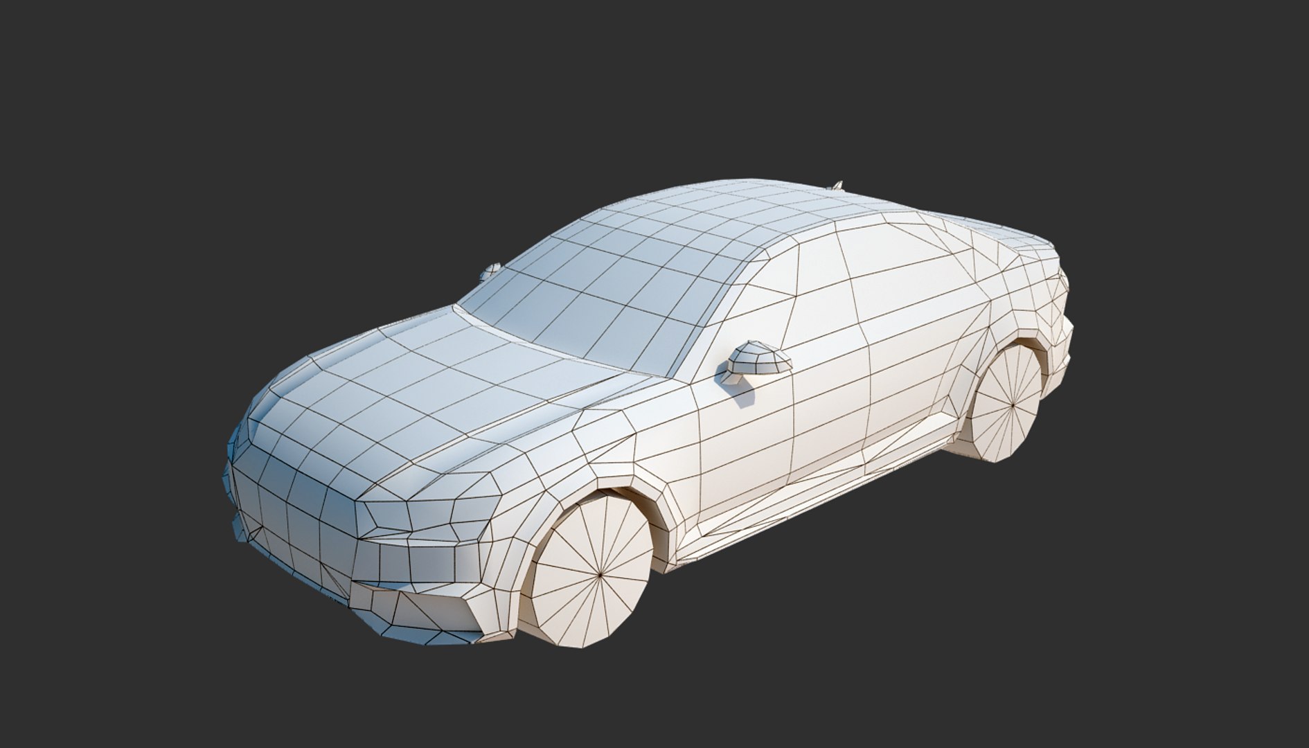 modern car 3d max