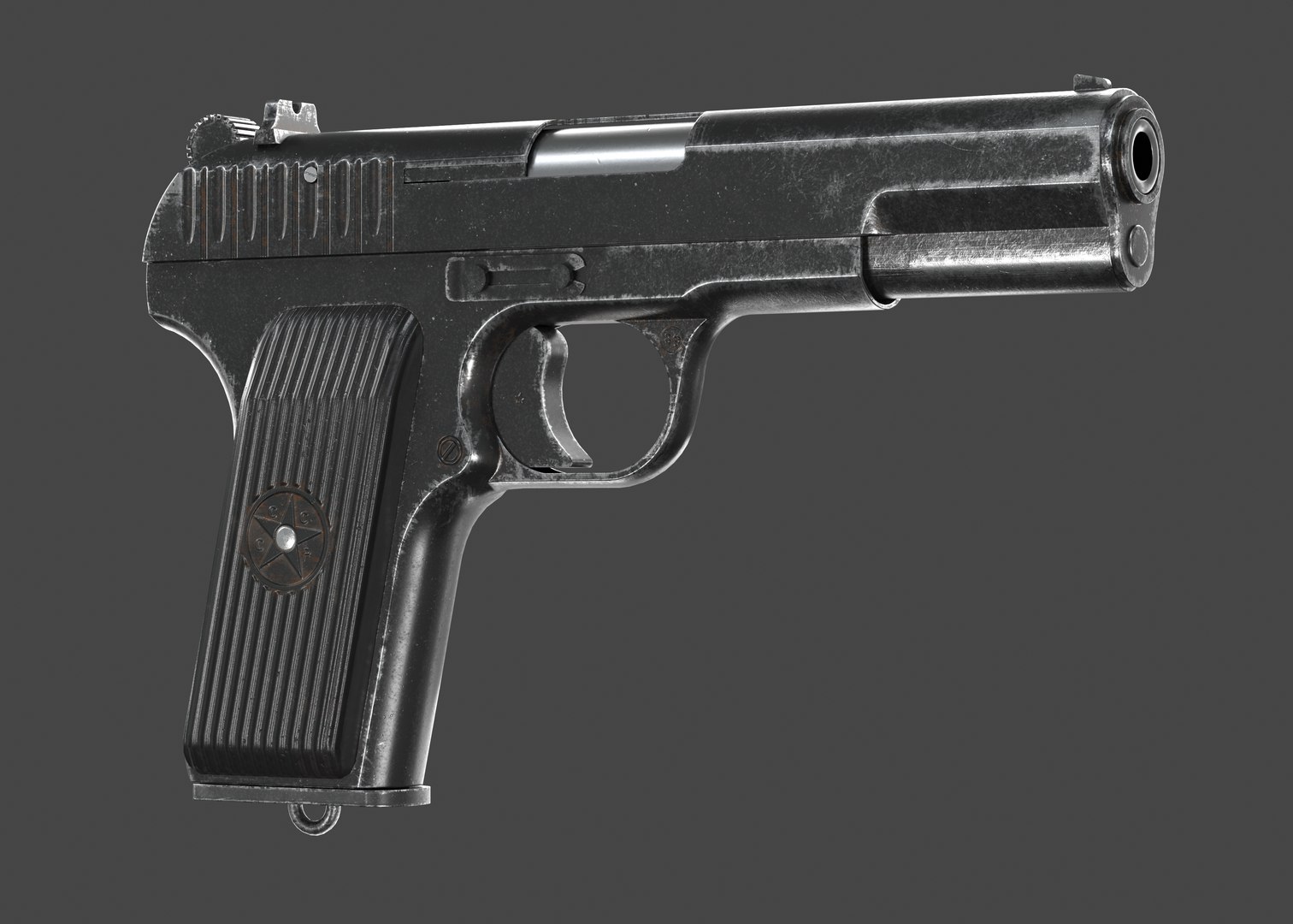 TT 33 Tokarev Pistol 3D - TurboSquid 2051235