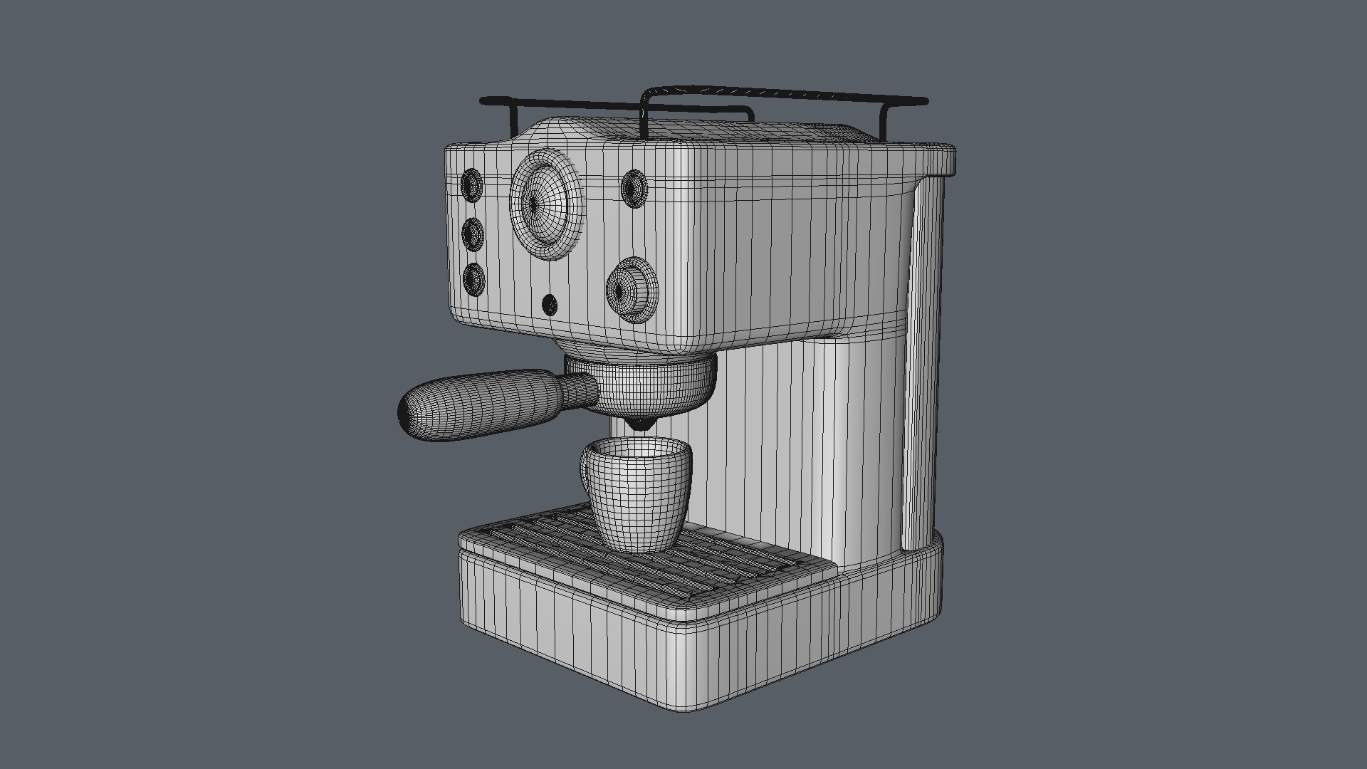Vintage Coffee Machine 3D Model - TurboSquid 1707951