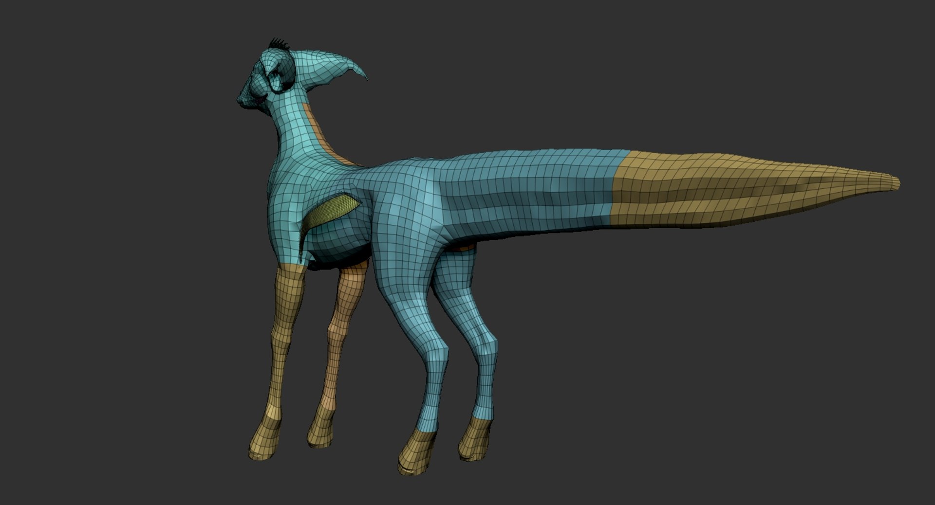 3D amphibian creature monster animal character - TurboSquid 1442876