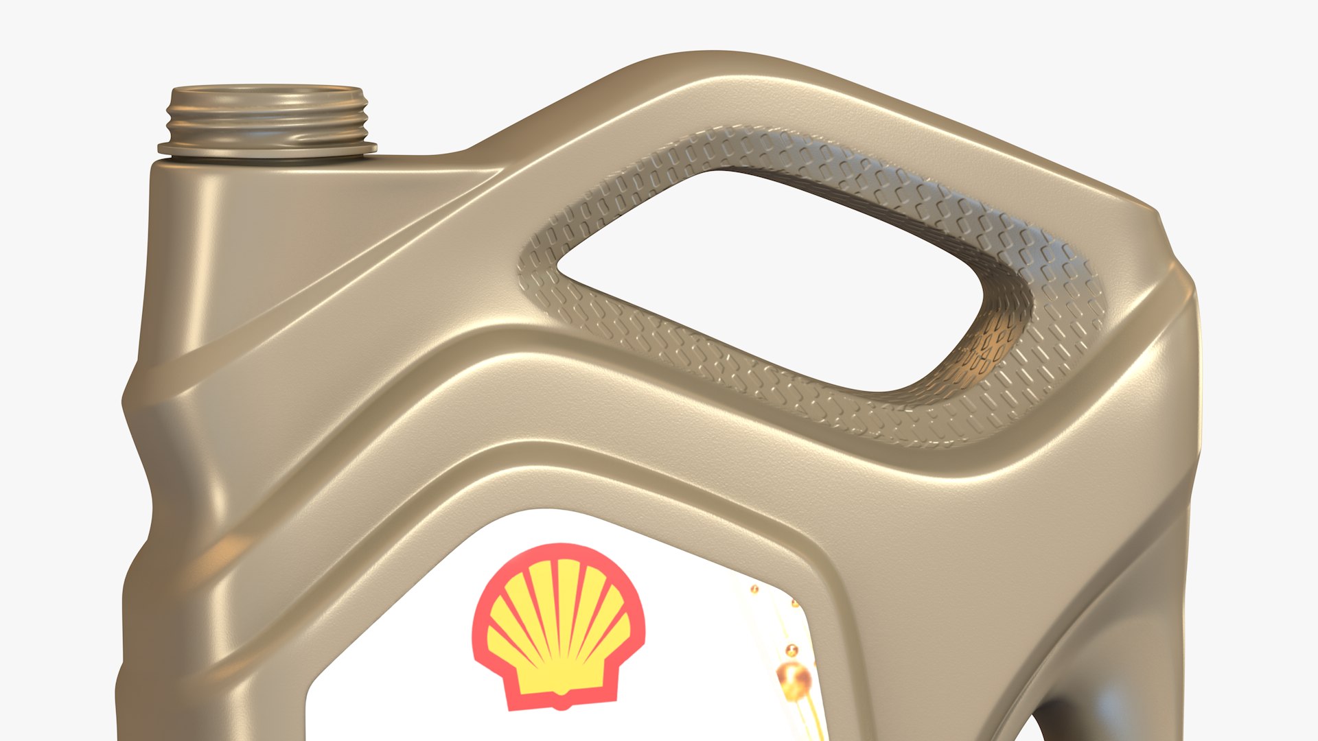 Shell Helix Oil Bottle 3D Model - TurboSquid 1549272