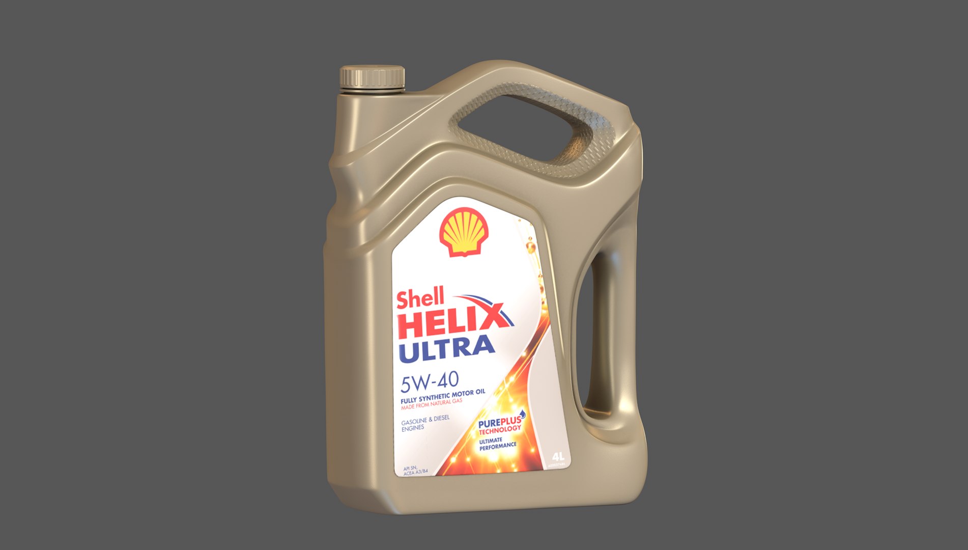 Shell helix oil bottle 3D model - TurboSquid 1549272