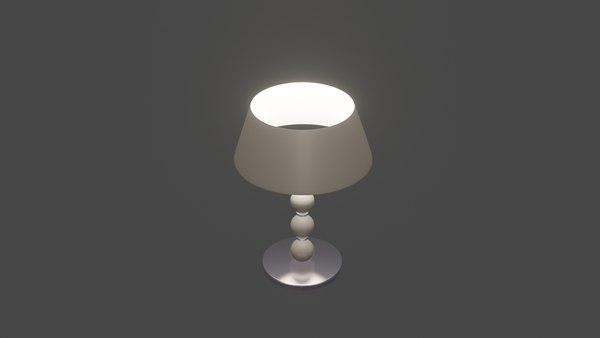 3D modern table lamp model - TurboSquid 1479241