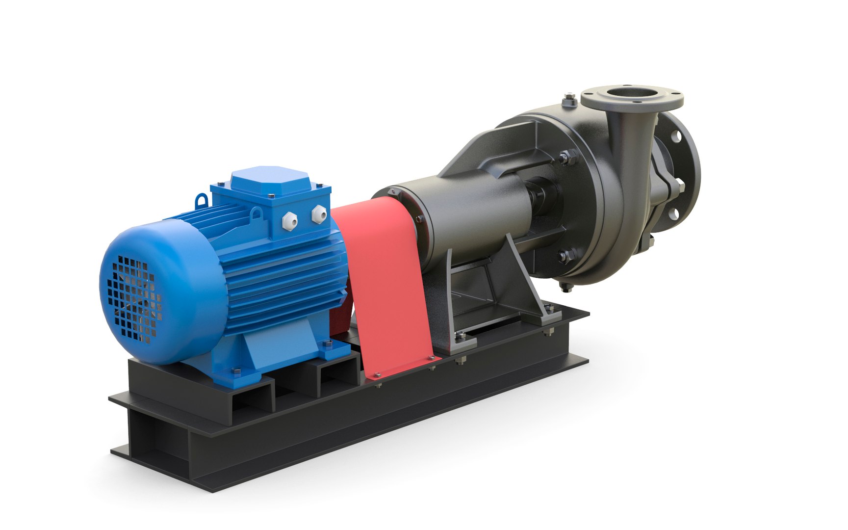 Pump industrial nk 3D model - TurboSquid 1382093