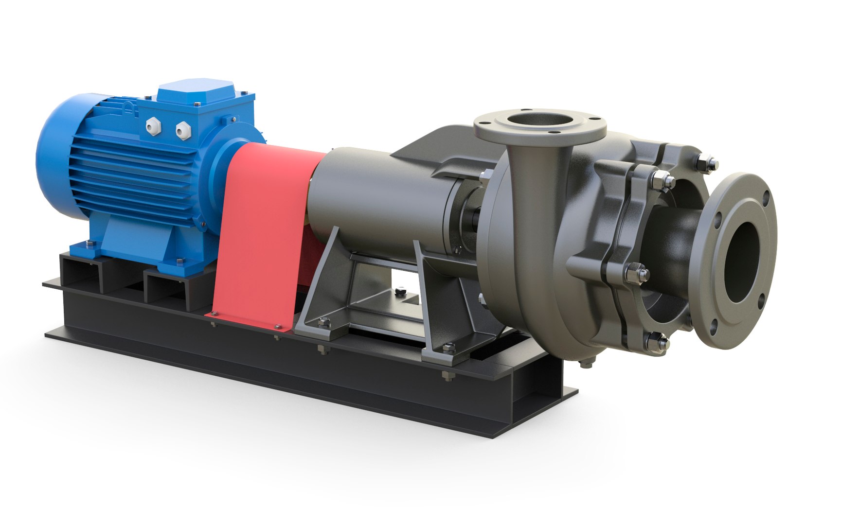 Pump industrial nk 3D model - TurboSquid 1382093