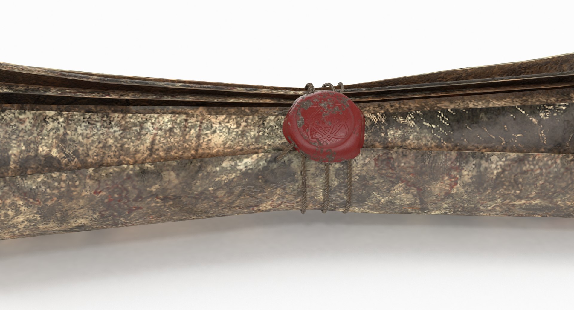 Scroll Old 3D Model - TurboSquid 1262705