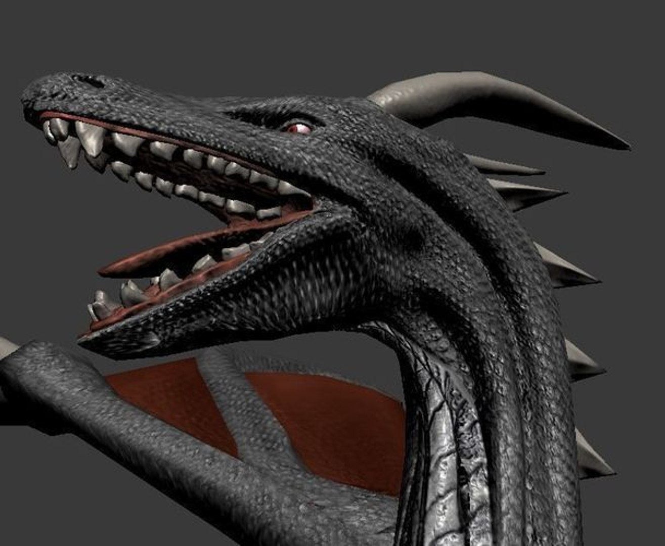 Dragon Walk Run 3d Fbx