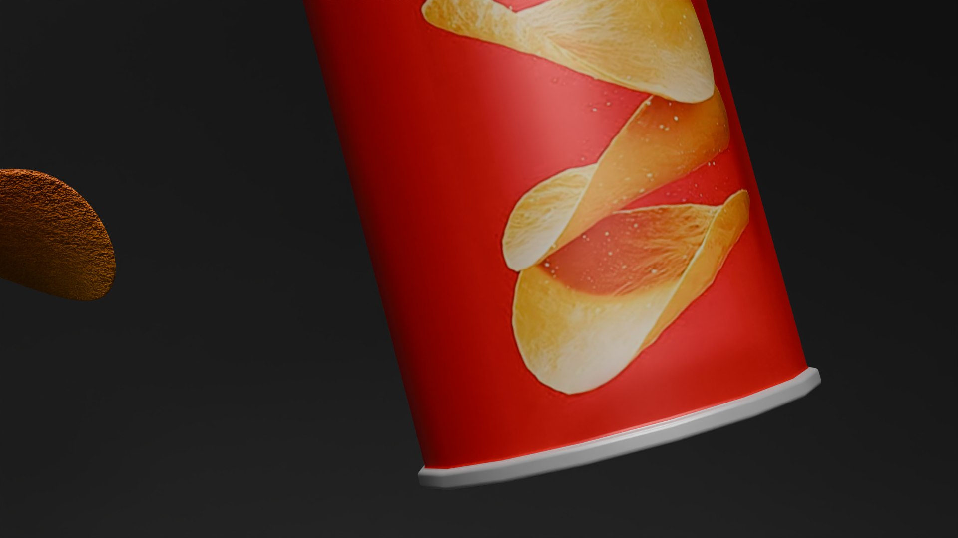 PRINGLES CHIPS BOX 3D MODEL Model - TurboSquid 2233526
