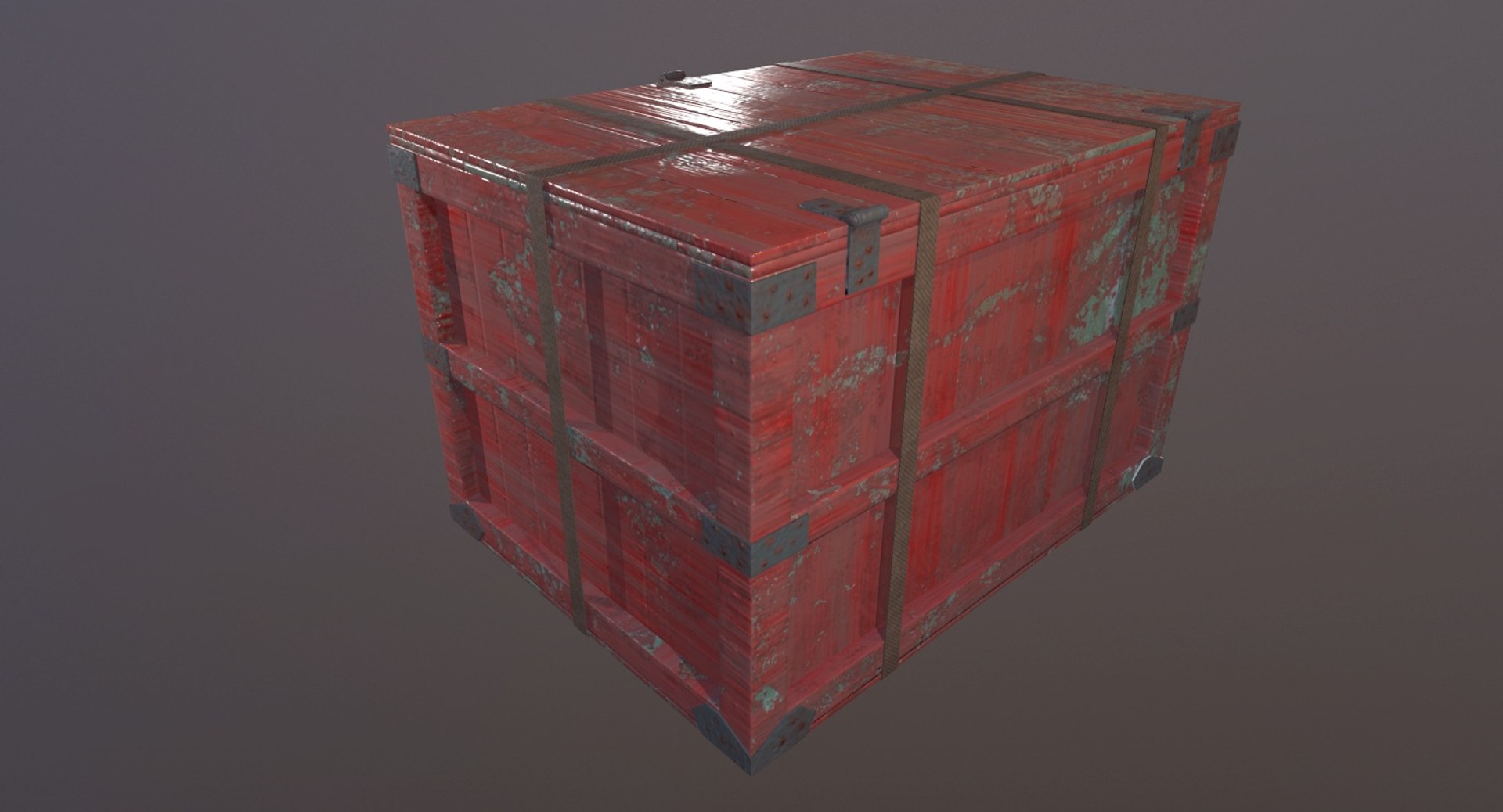 Ready cargo crate 3D model - TurboSquid 1596765