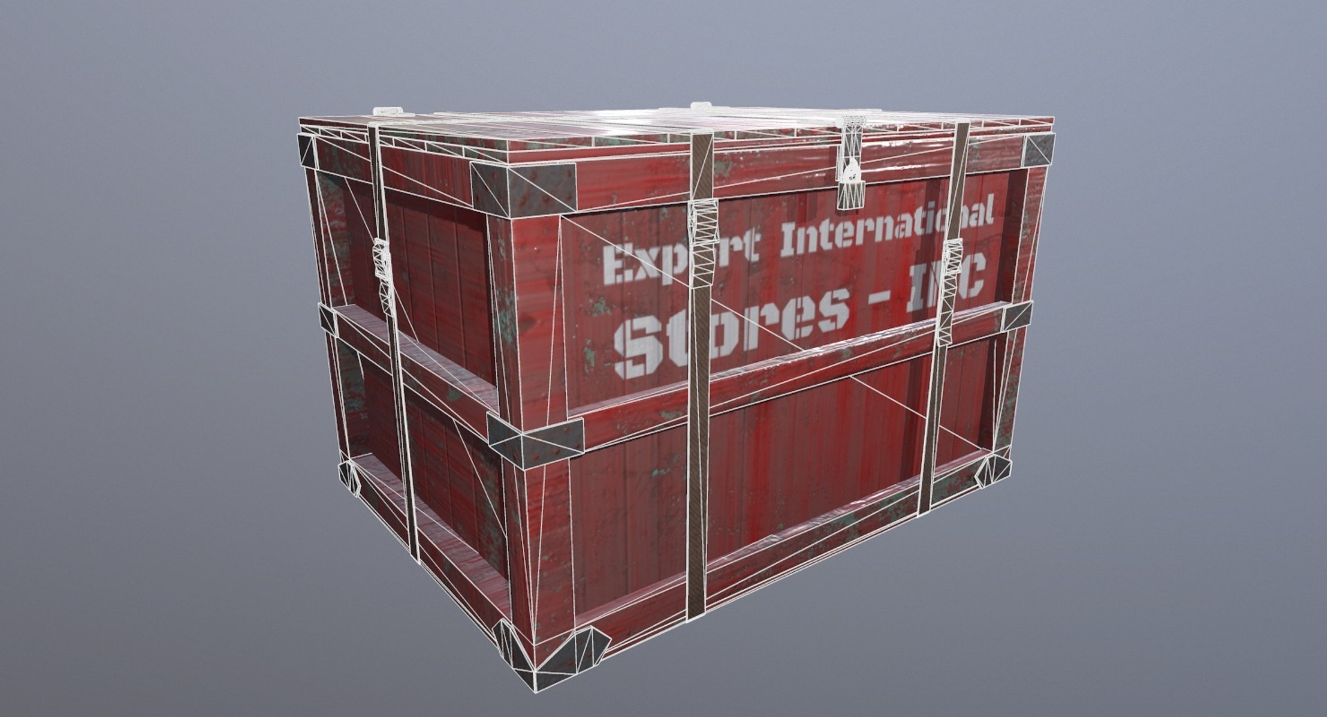 Ready cargo crate 3D model - TurboSquid 1596765