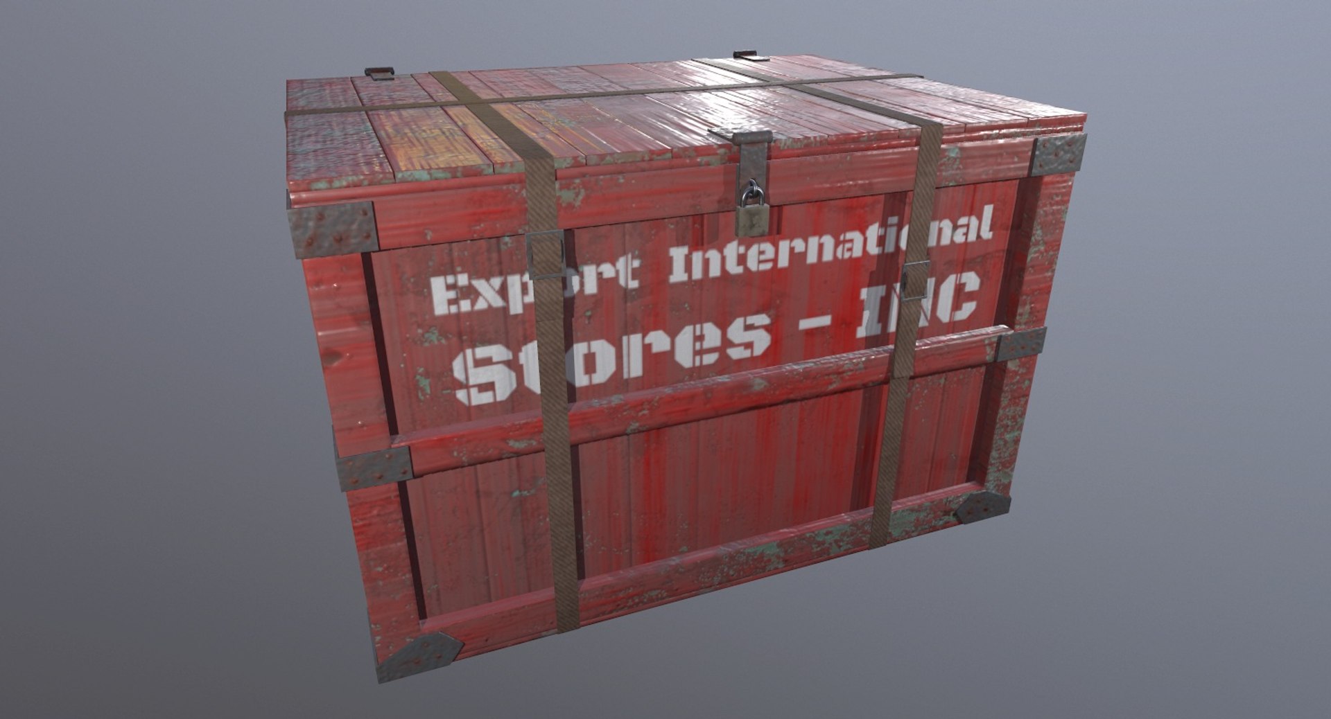 Ready cargo crate 3D model - TurboSquid 1596765
