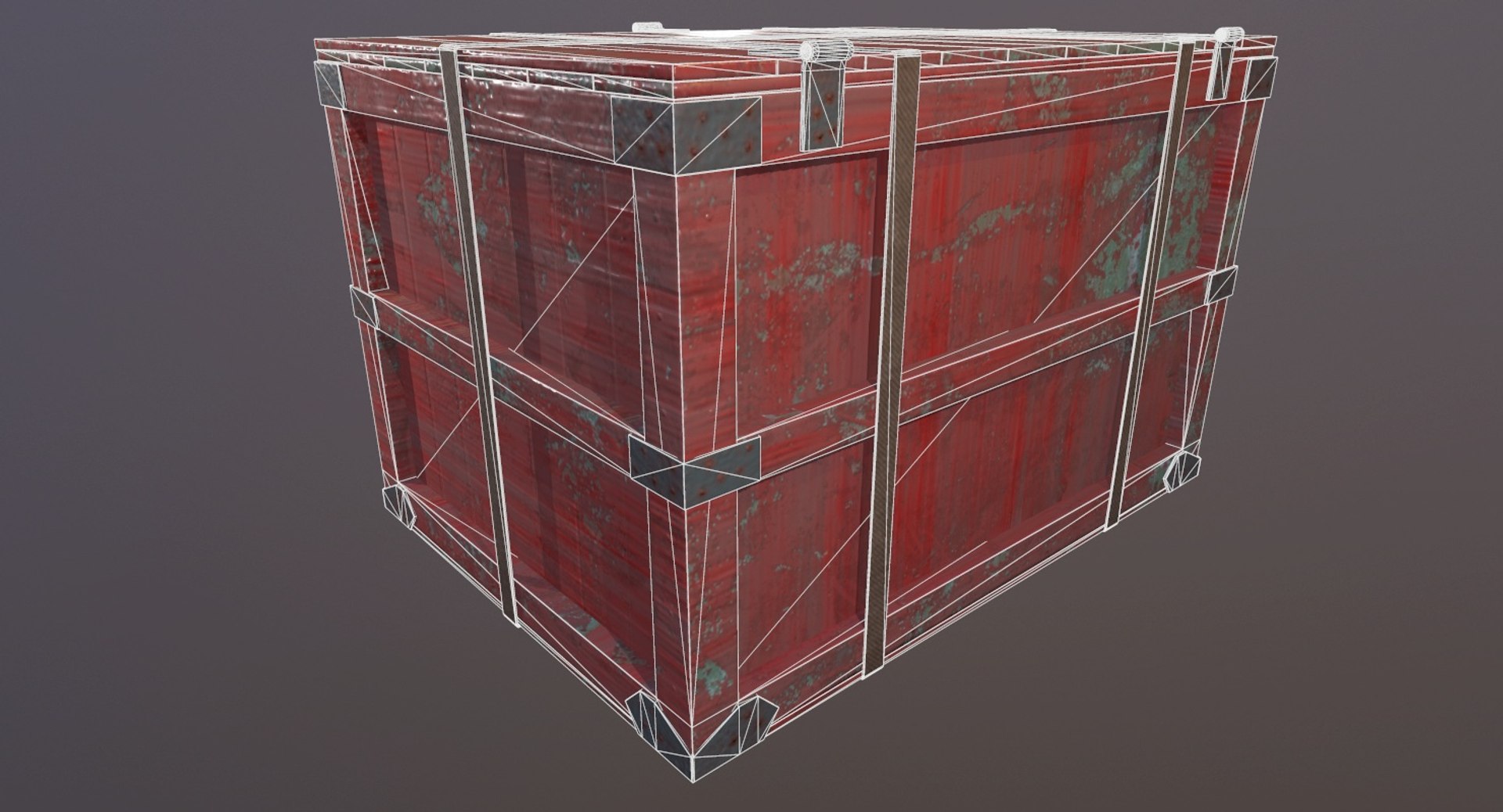 Ready cargo crate 3D model - TurboSquid 1596765