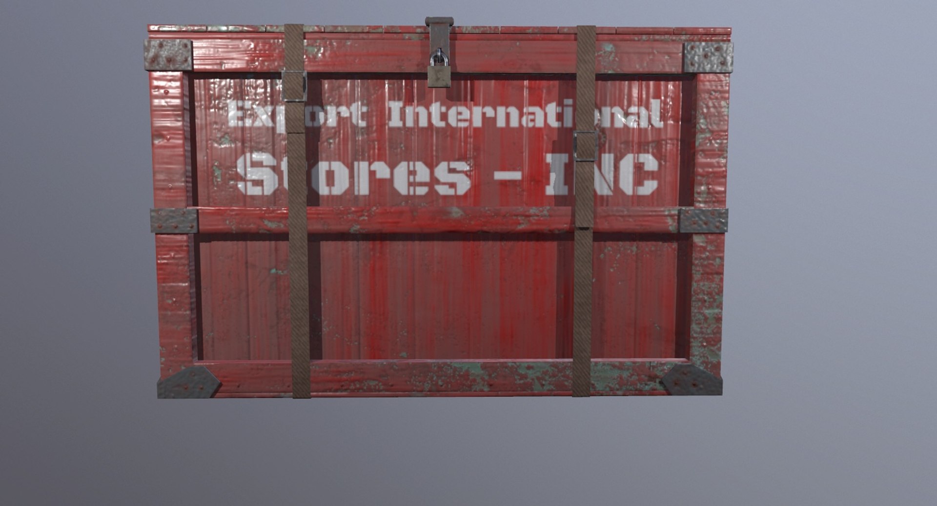 Ready cargo crate 3D model - TurboSquid 1596765