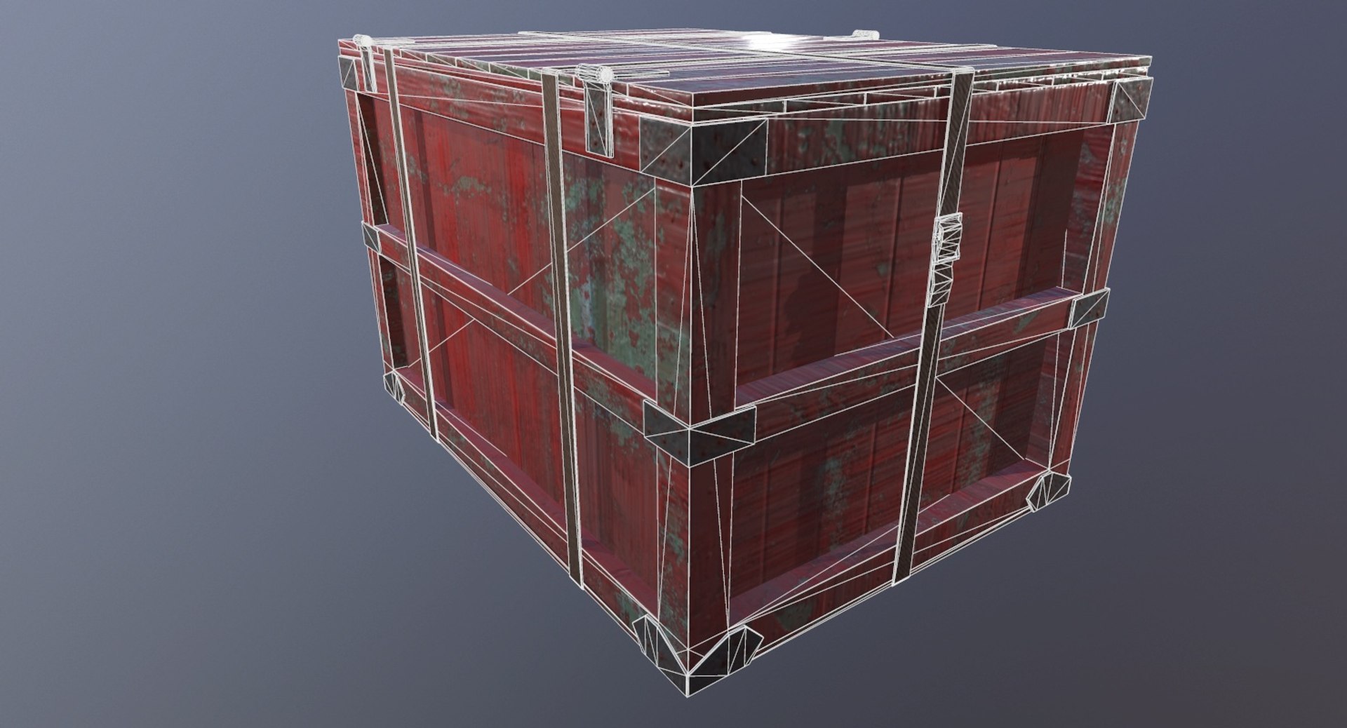 Ready cargo crate 3D model - TurboSquid 1596765