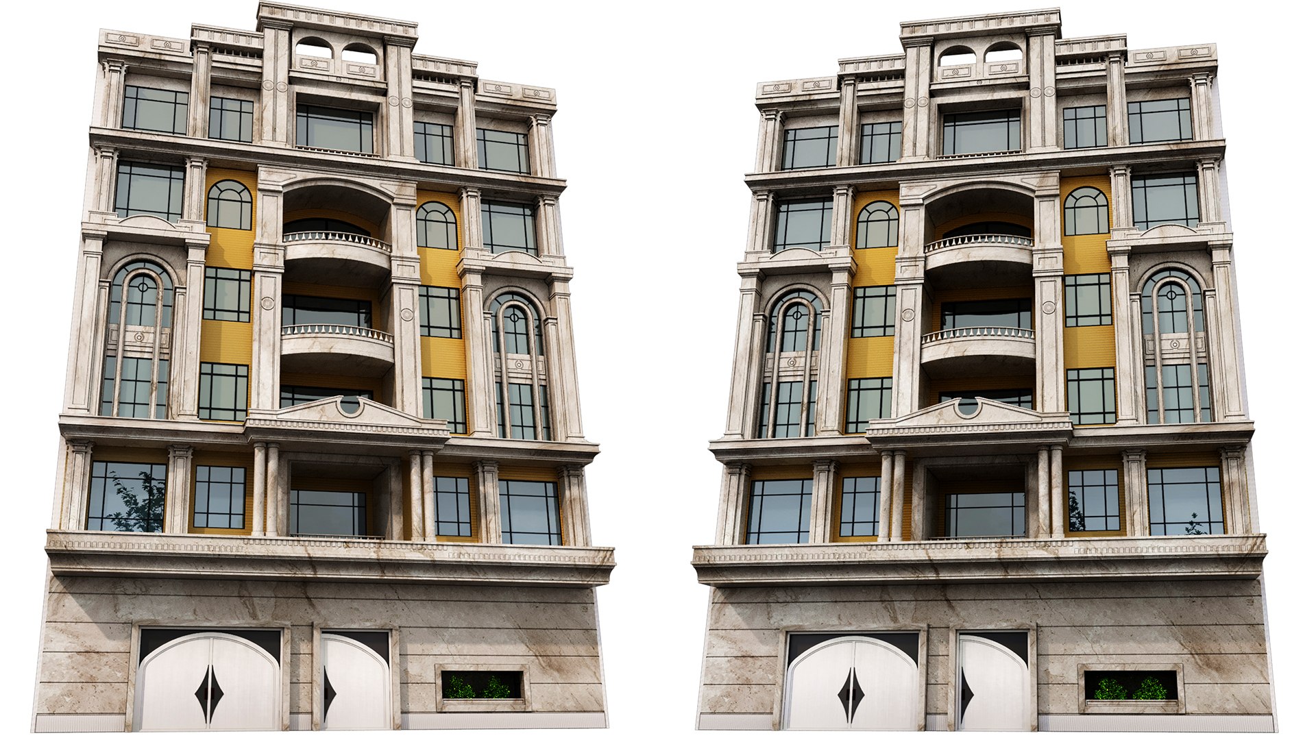 3D Luxury Building 3 Model - TurboSquid 2341733
