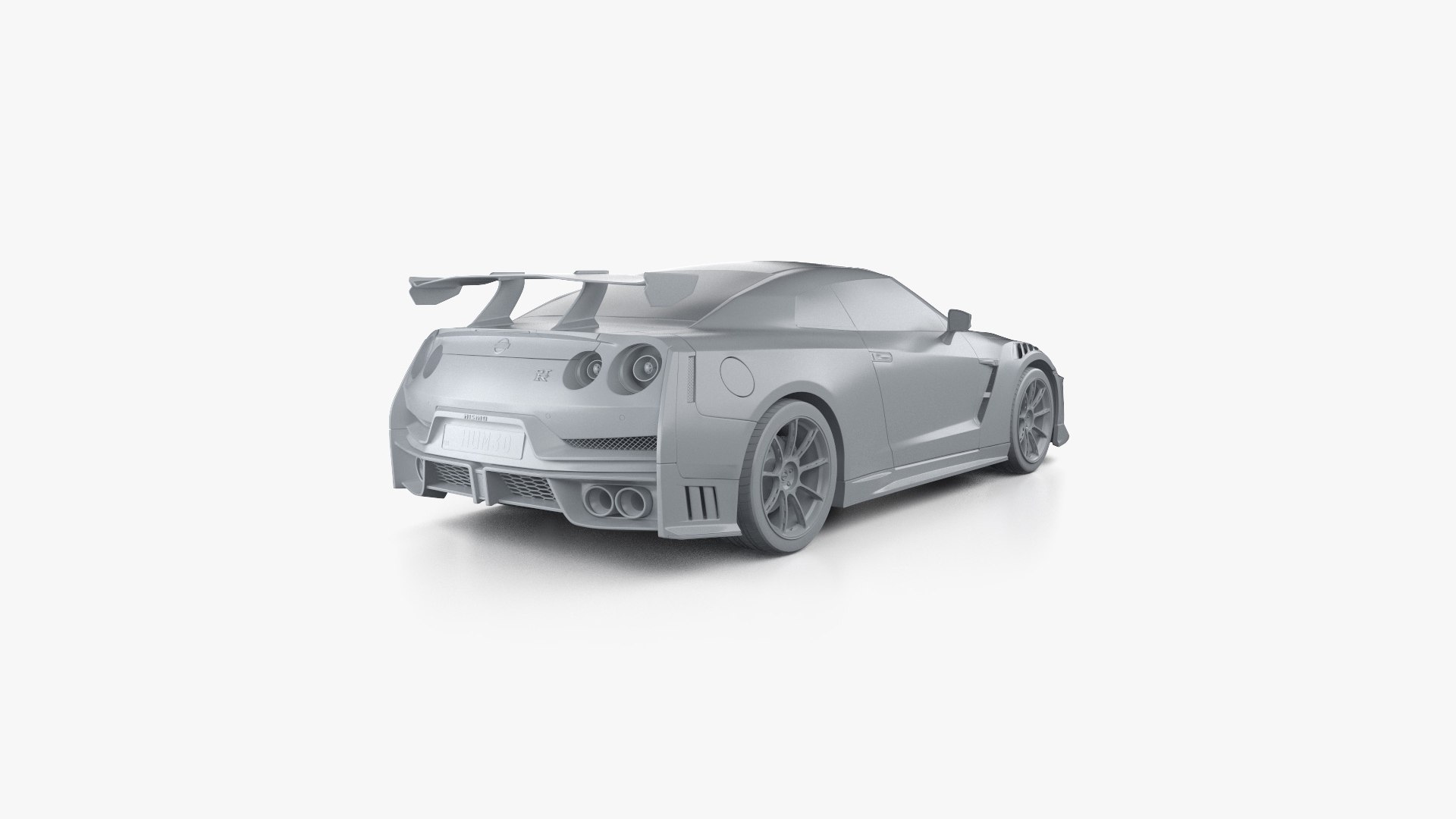 Nissan GT-R Nismo 2024 3D model - TurboSquid 2177112