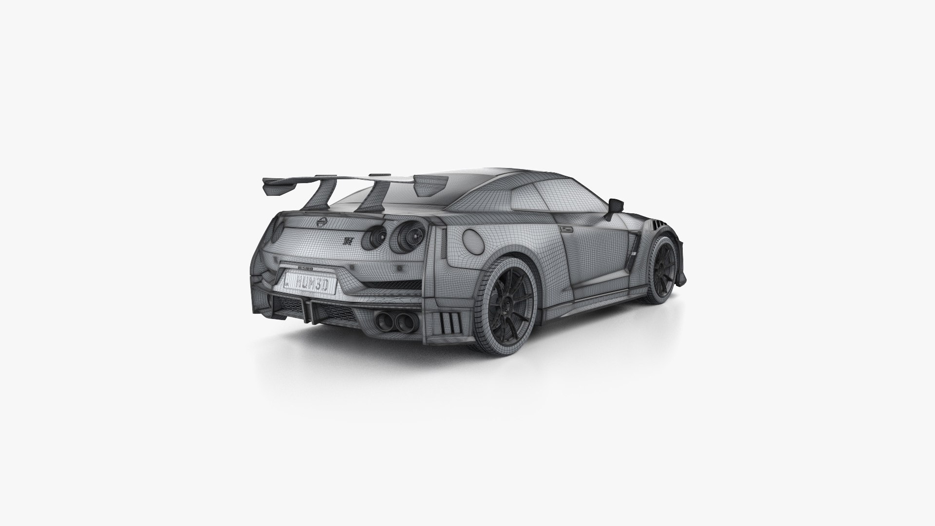Nissan GT-R Nismo 2024 3D model - TurboSquid 2177112