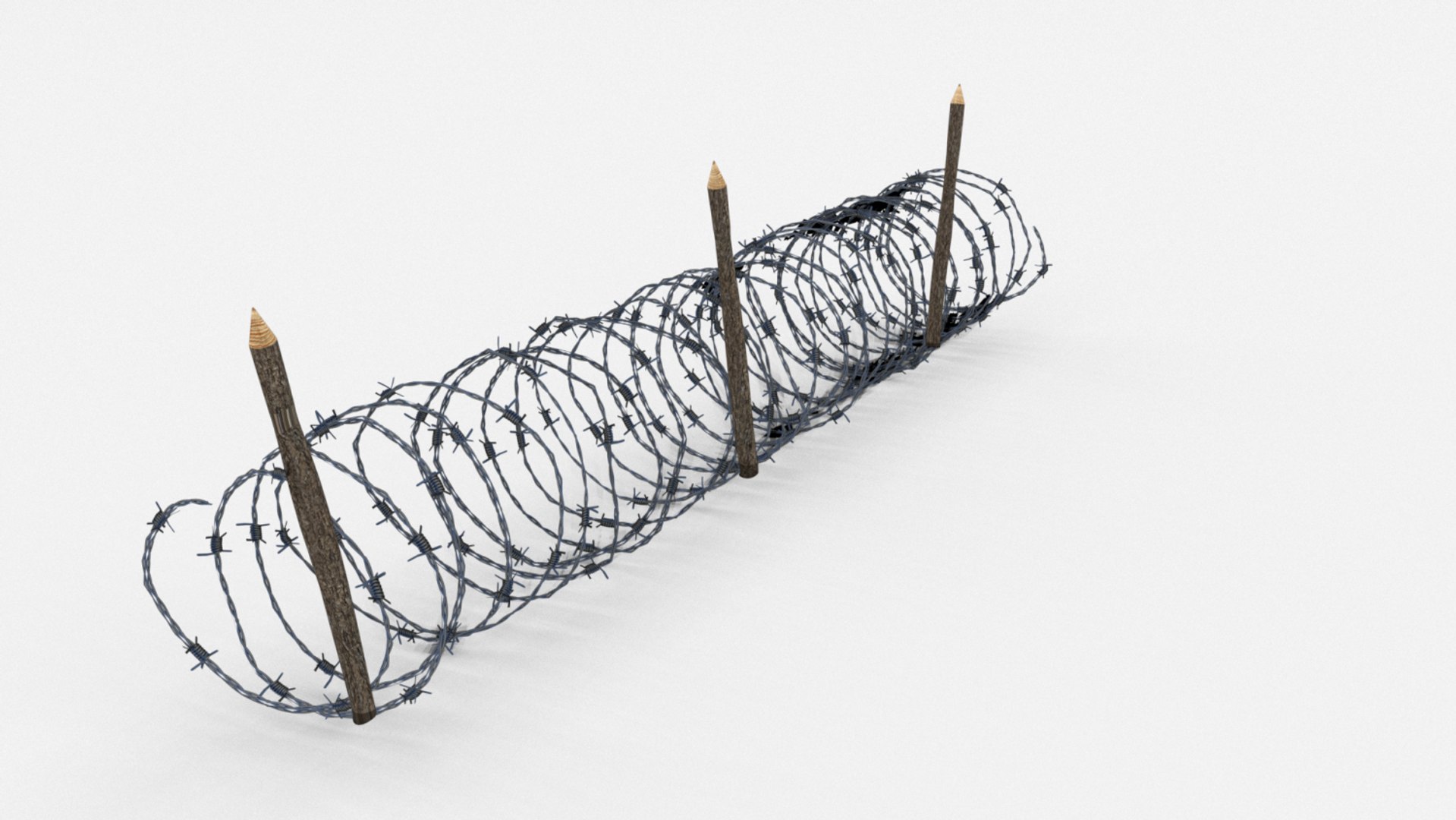 3D Barbed Wire Obstacle - TurboSquid 1155289