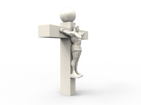 modelo 3d Estatua de Jesús coreano - TurboSquid 1609447