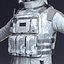 3d Model Realistic Military Vest