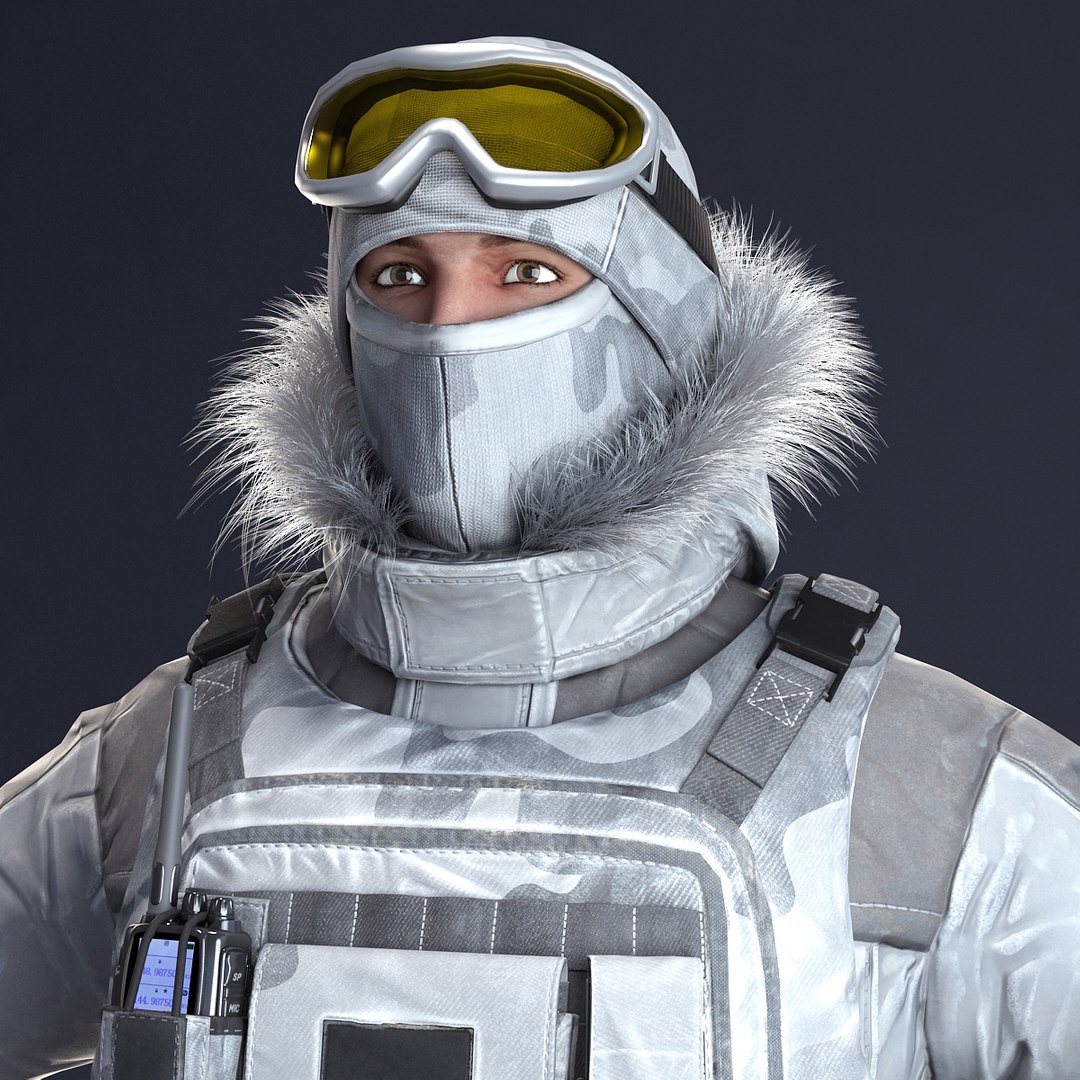 3d model realistic military vest