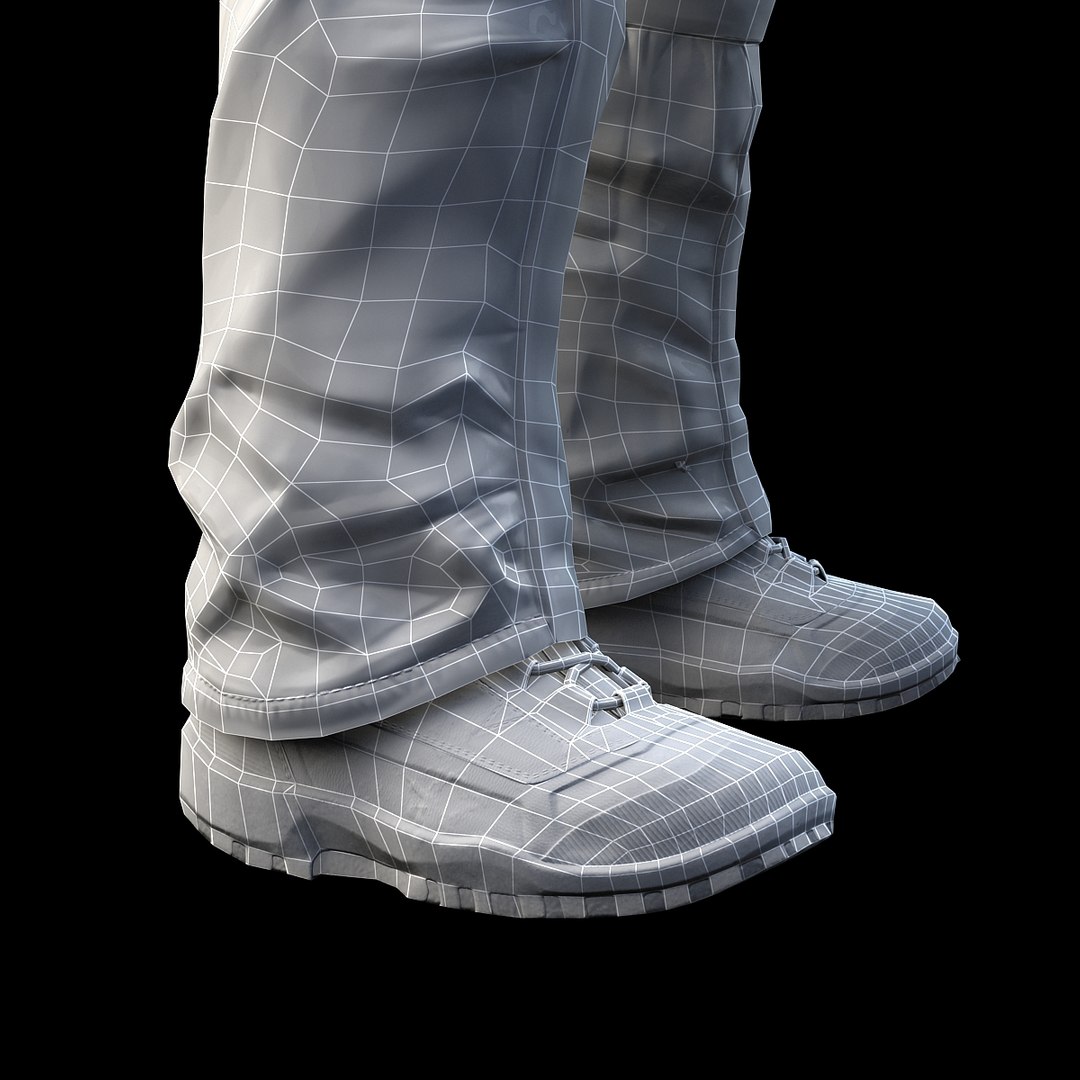 3d model realistic military vest