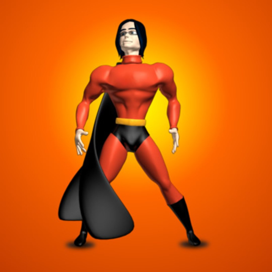 3d Model Hero Character