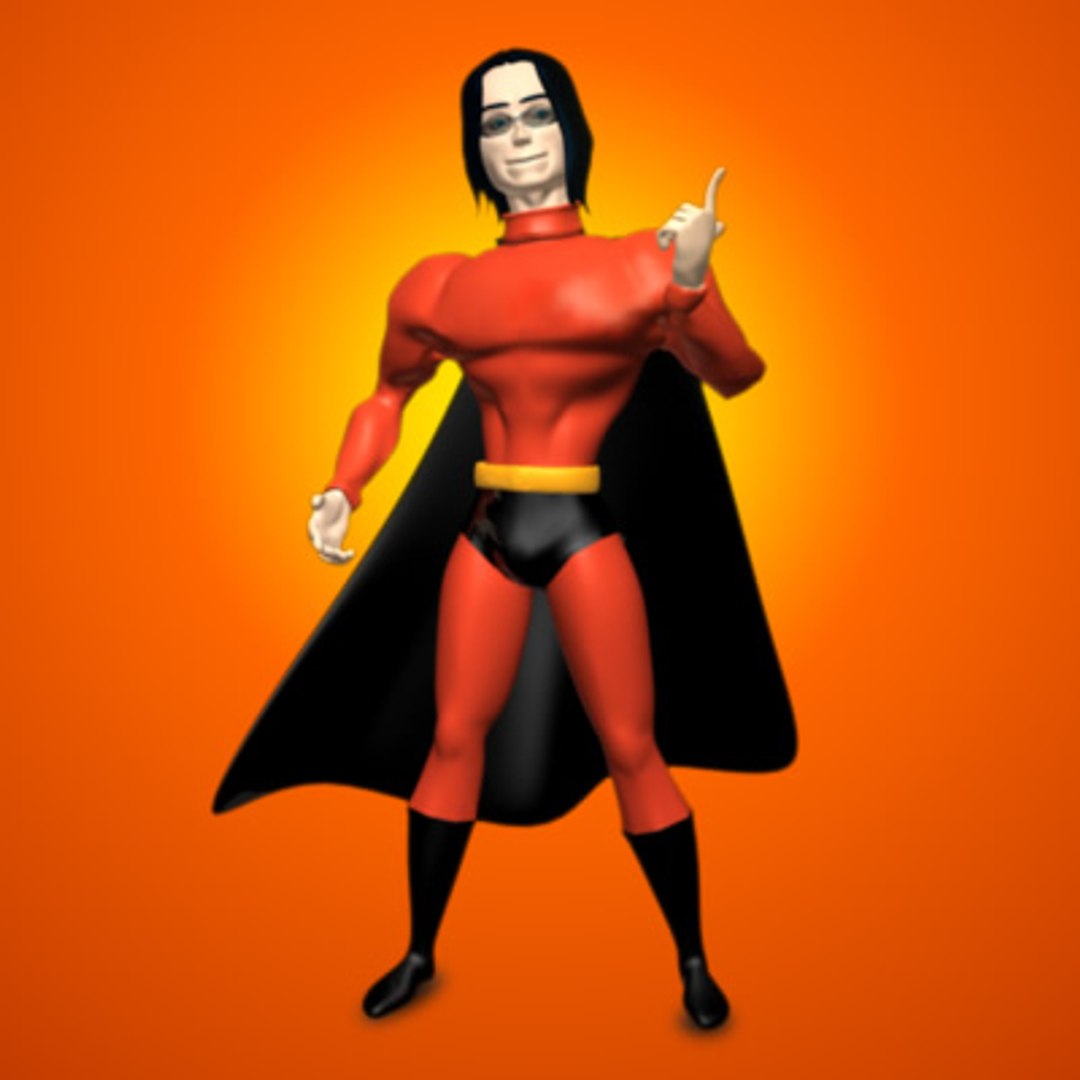3d Model Hero Character