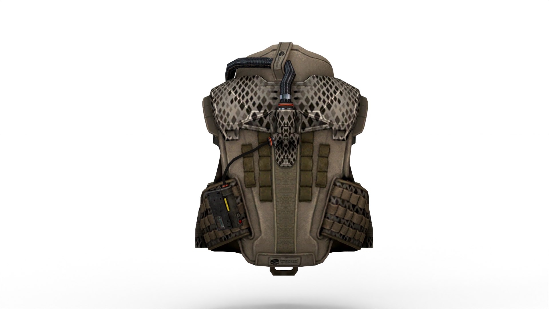 Combat Vest 3D Model 3D - TurboSquid 2217568