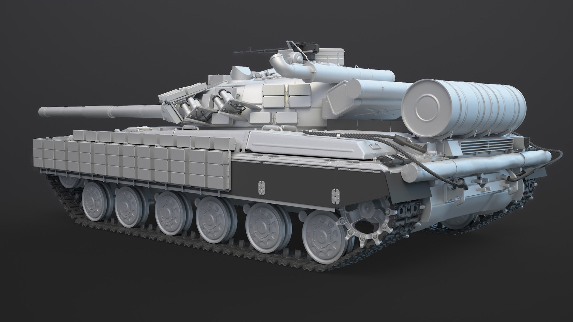 Tank T-64BV High-Poly 3D - TurboSquid 1799369