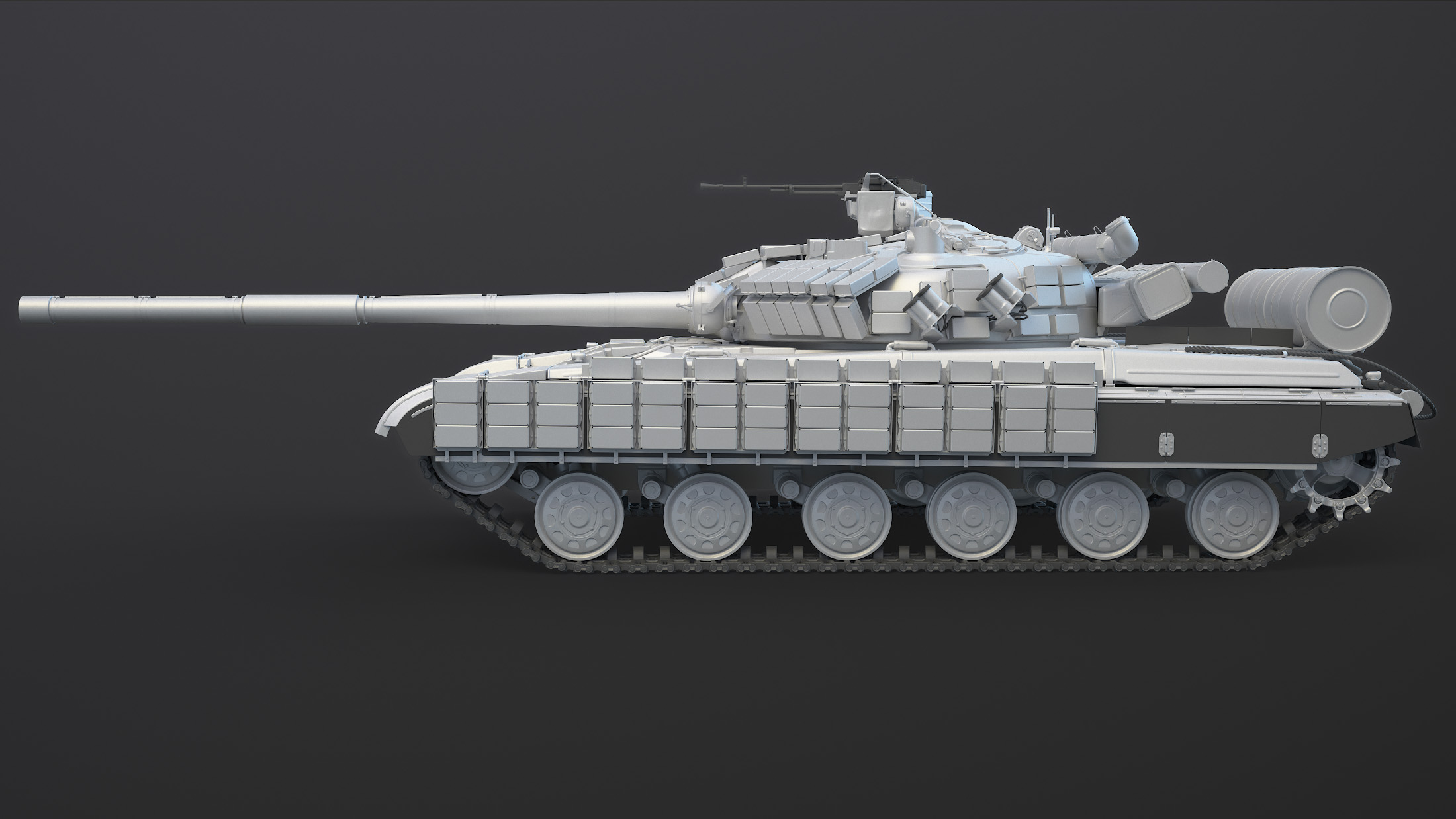 Tank T-64BV High-Poly 3D - TurboSquid 1799369