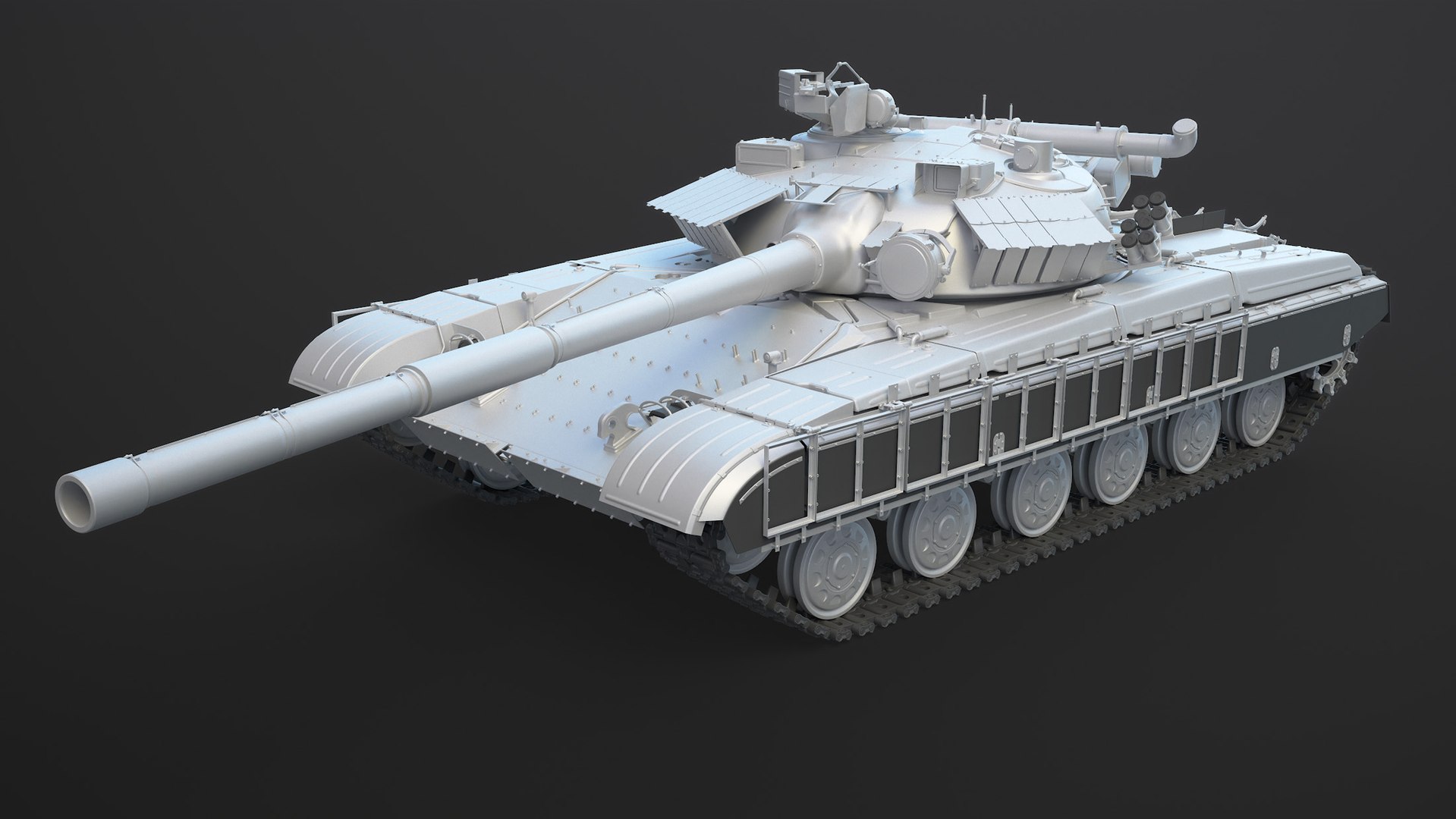 Tank T-64BV High-Poly 3D - TurboSquid 1799369