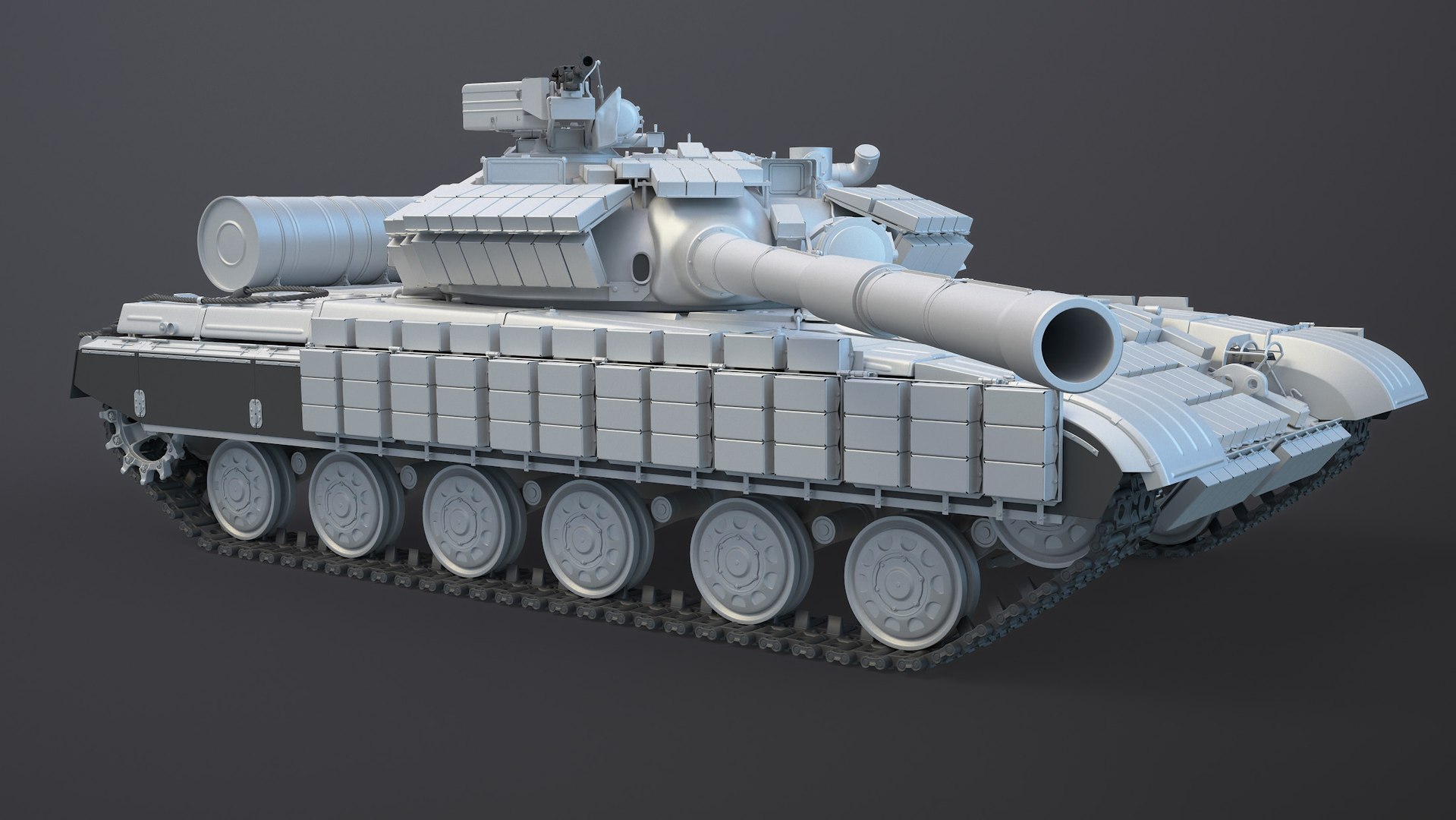 Tank T-64BV High-Poly 3D - TurboSquid 1799369