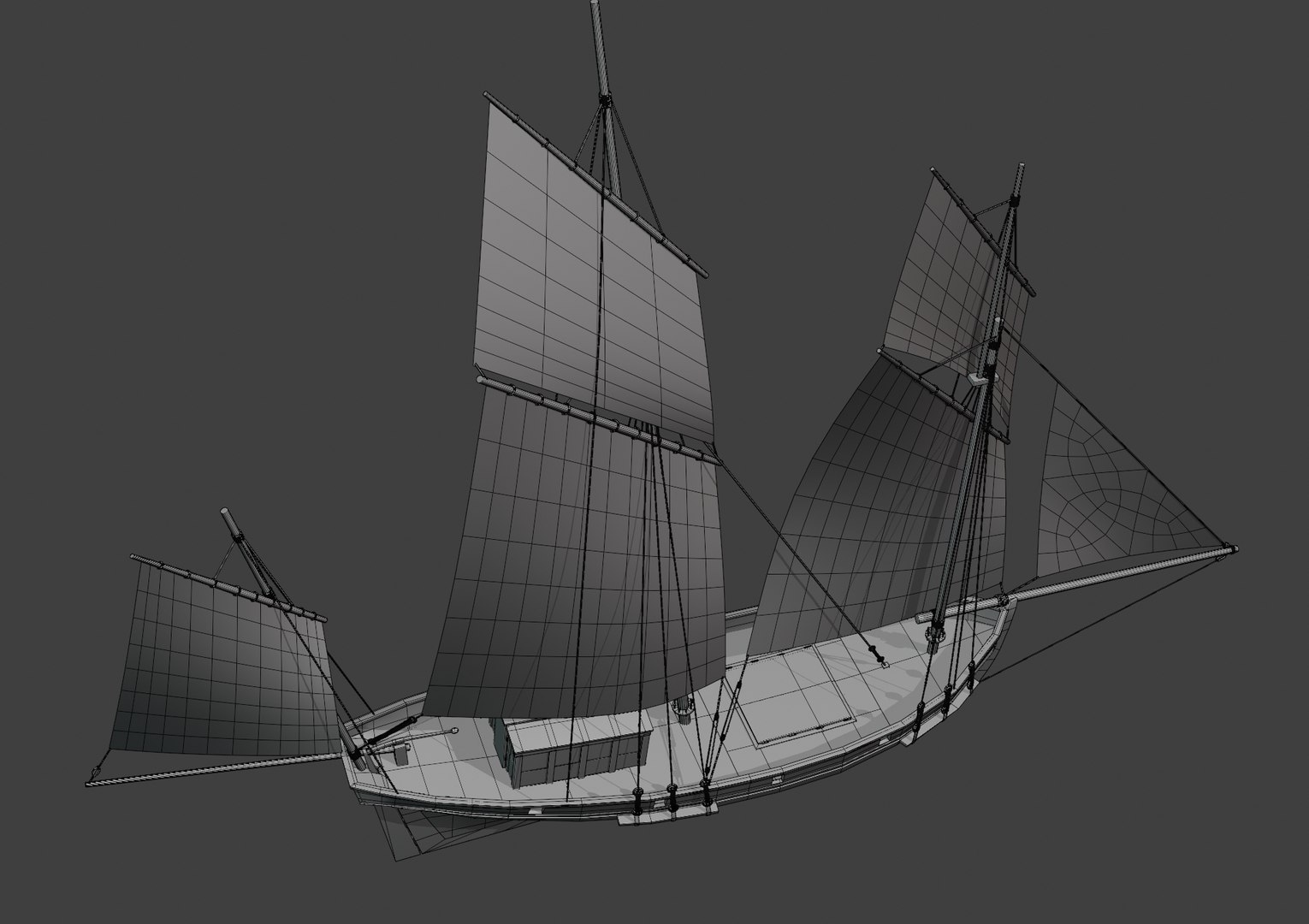 3D Sail Yacht - TurboSquid 1788853