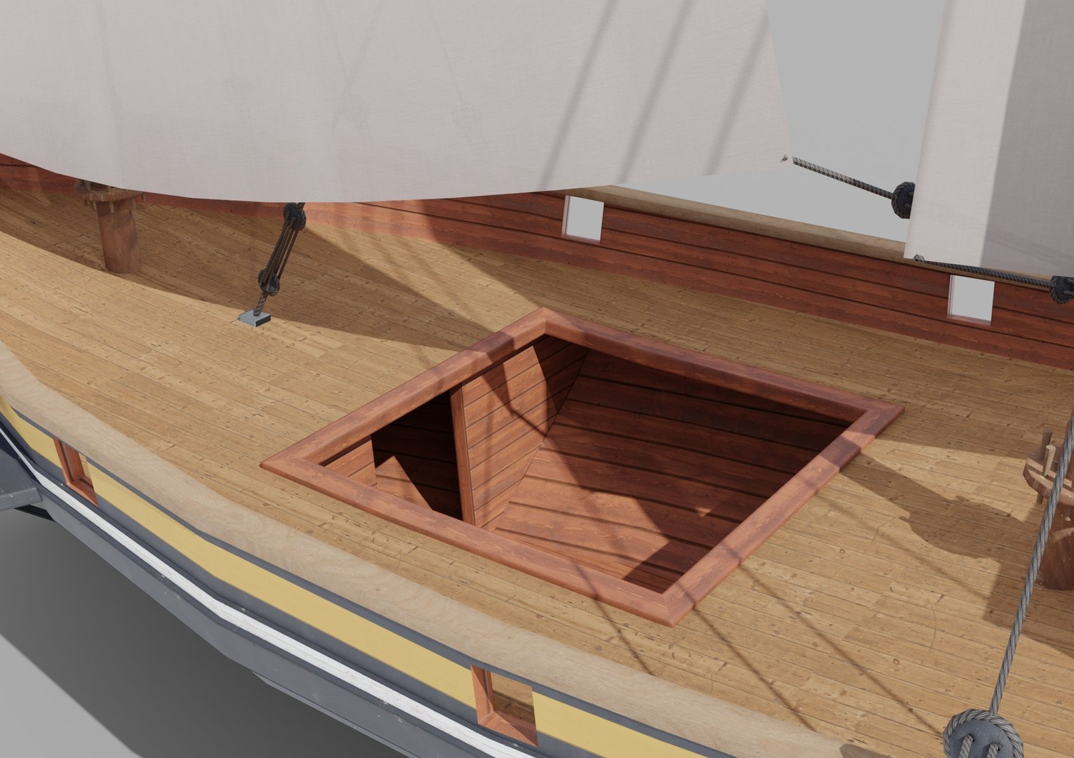 3D Sail Yacht - TurboSquid 1788853