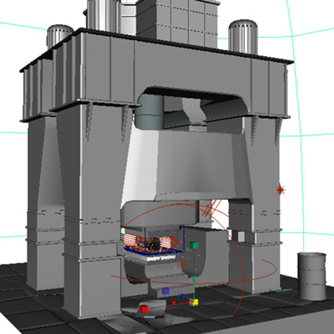 3d Model Drop Hammer Factories