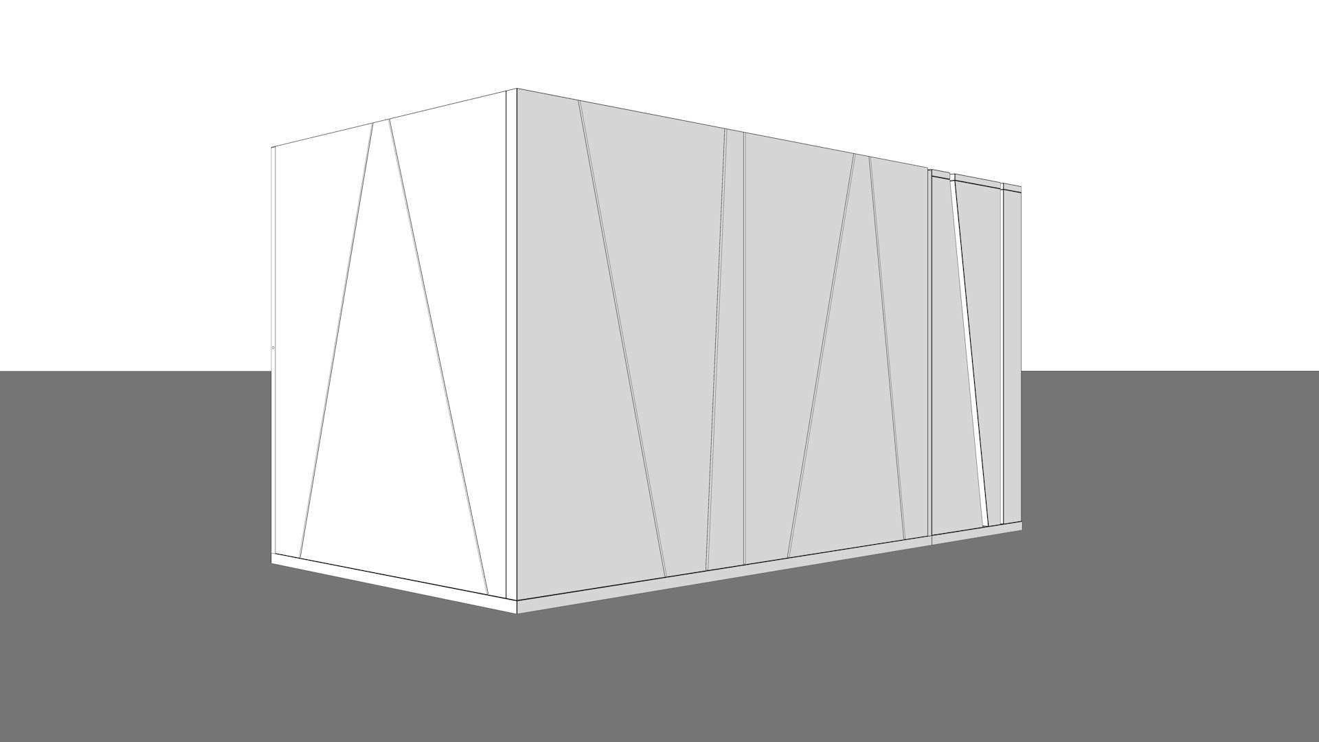 3D Modern Small Stand - TurboSquid 1736154