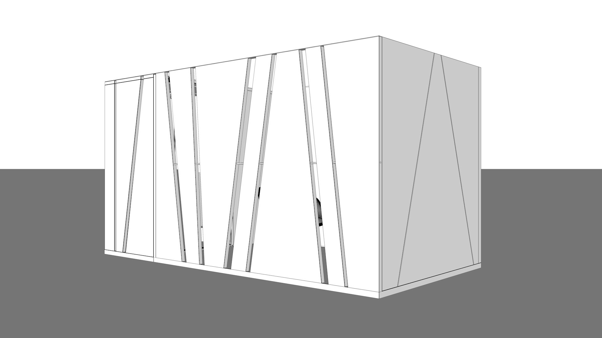 3D Modern Small Stand - TurboSquid 1736154